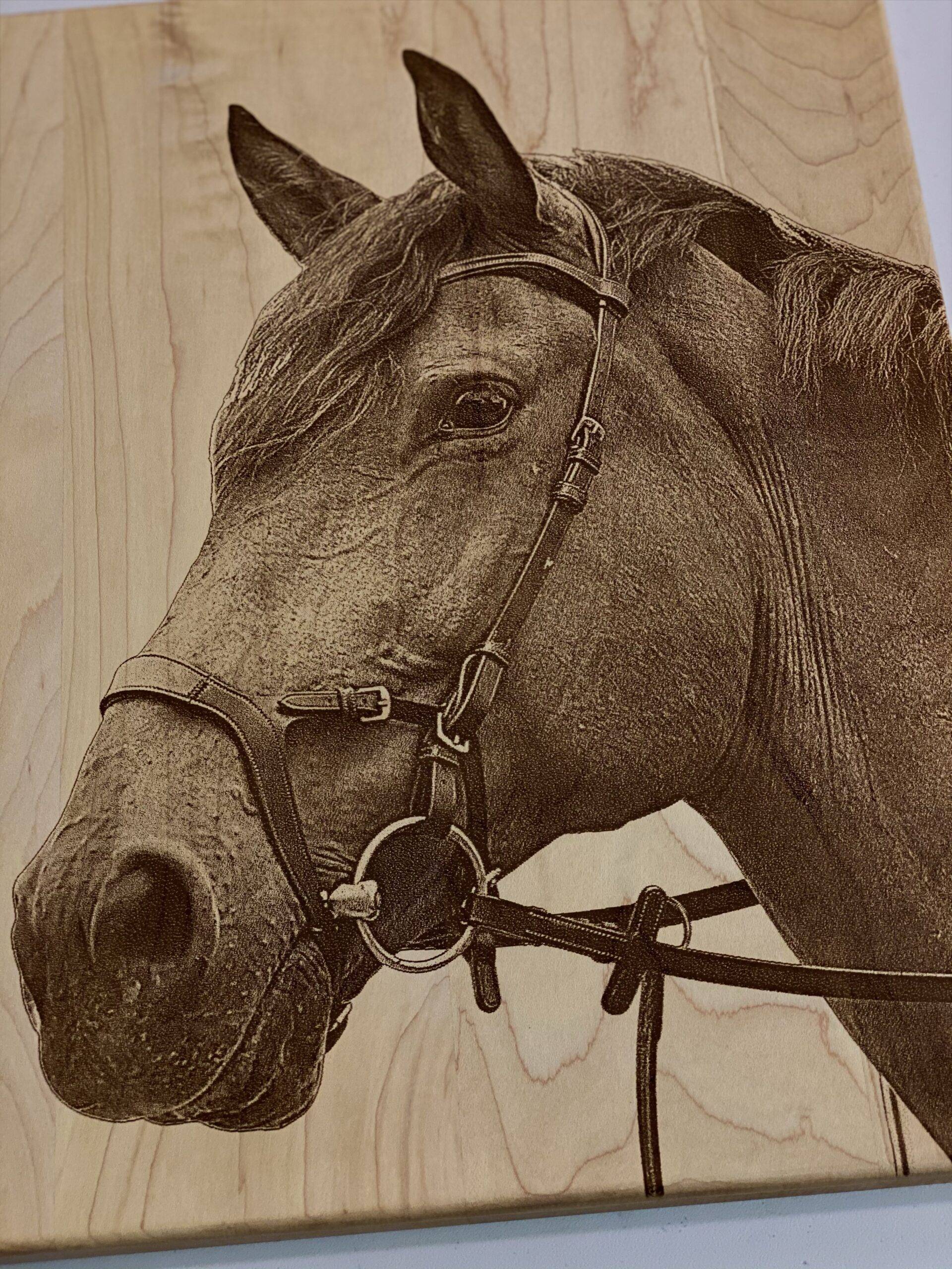 How to laser engrave a photo